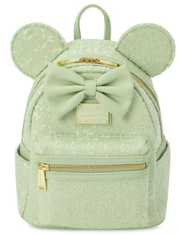 Minnie Mouse Mint Green Sequin Mini Backpack - Loungefly | Pin & Pop