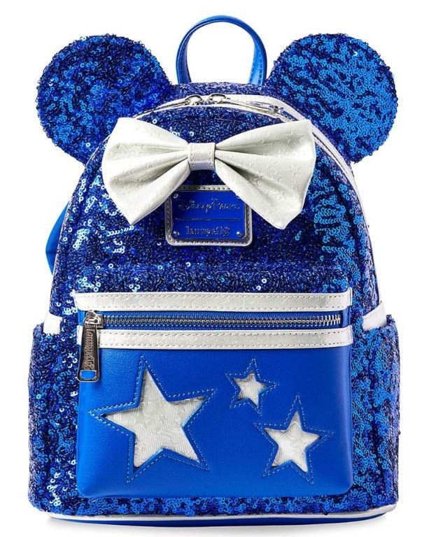 Minnie Mouse Make A Wish Blue Sequin Mini Backpack - Loungefly | Pin & Pop