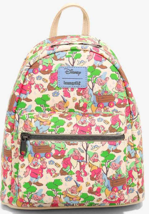 Snow White And The Seven Dwarfs Pastel Dwarfs Mini Backpack - Loungefly ...