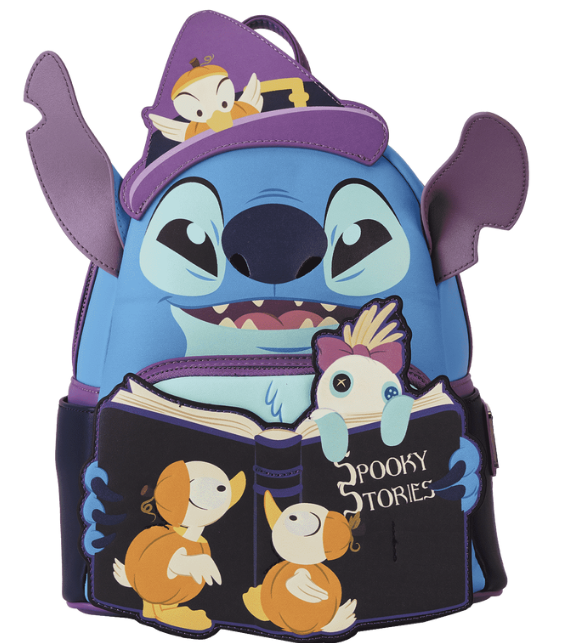 Stitch Exclusive Spooky Stories Halloween Glow Mini Backpack ...
