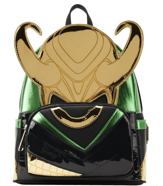 Marvel Metallic Loki Cosplay Mini Backpack - Loungefly | Pin & Pop