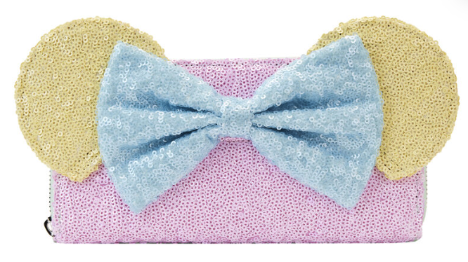 Limited Edition Exclusive - Minnie Mouse Pastel Sequin Zip Around ...
