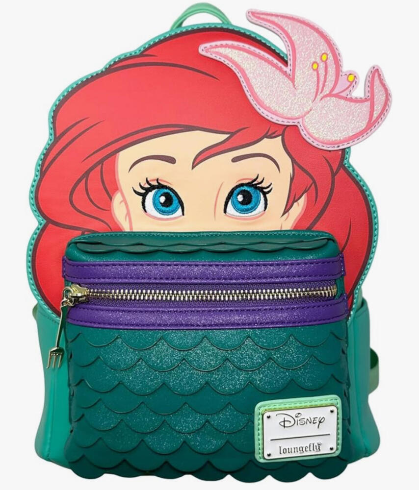 Loungefly Little Mermaid Ariel Cosplay Mini Backpack - Loungefly | Pin ...