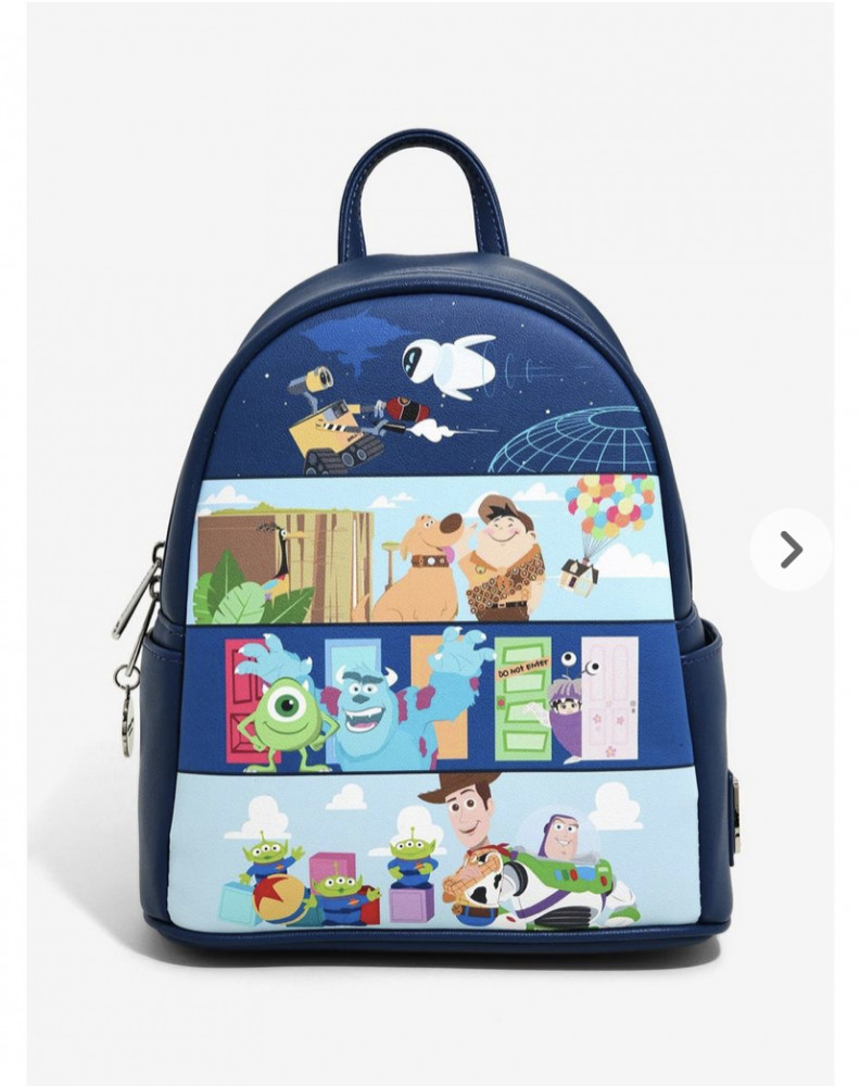 Loungefly Disney Pixar Panel Scenes Mini Backpack - BoxLunch Exclusive ...