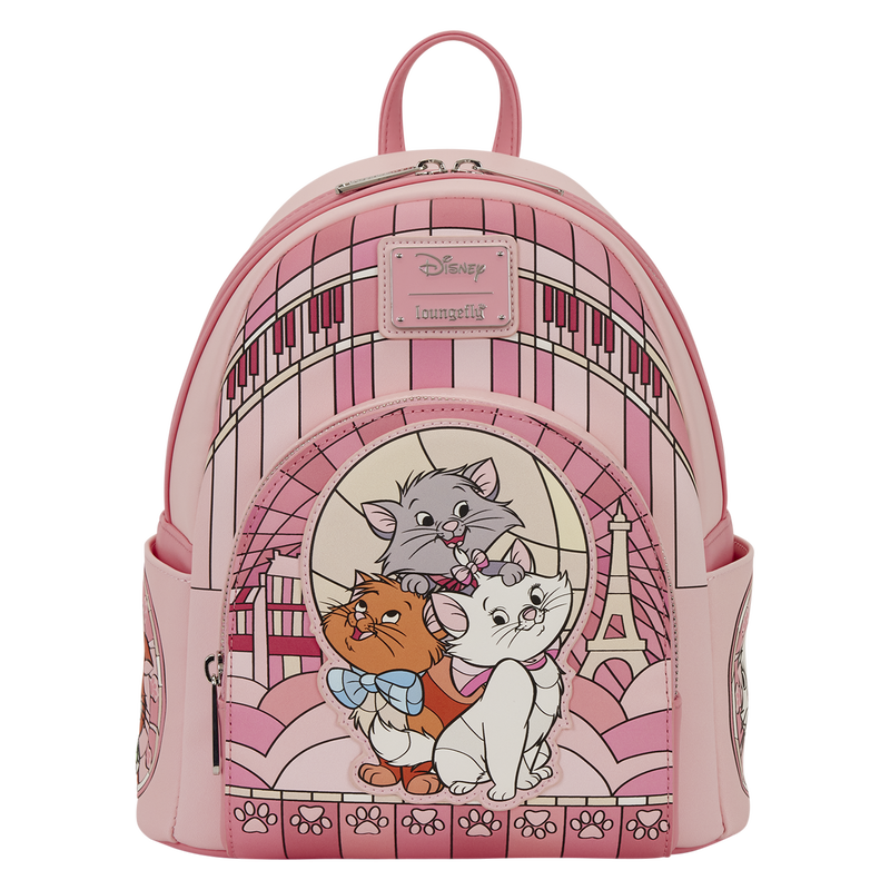 The Aristocats Exclusive Stained Glass Mini Backpack - Loungefly | Pin ...