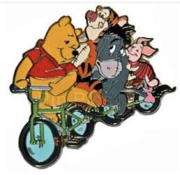 58095 - Pooh and friends - Spring Break series - Disney Store US Disney Pin