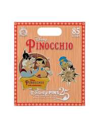 93041 - Pinocchio 85th Anniversary Pin Set - Pinocchio 85th anniversary ...