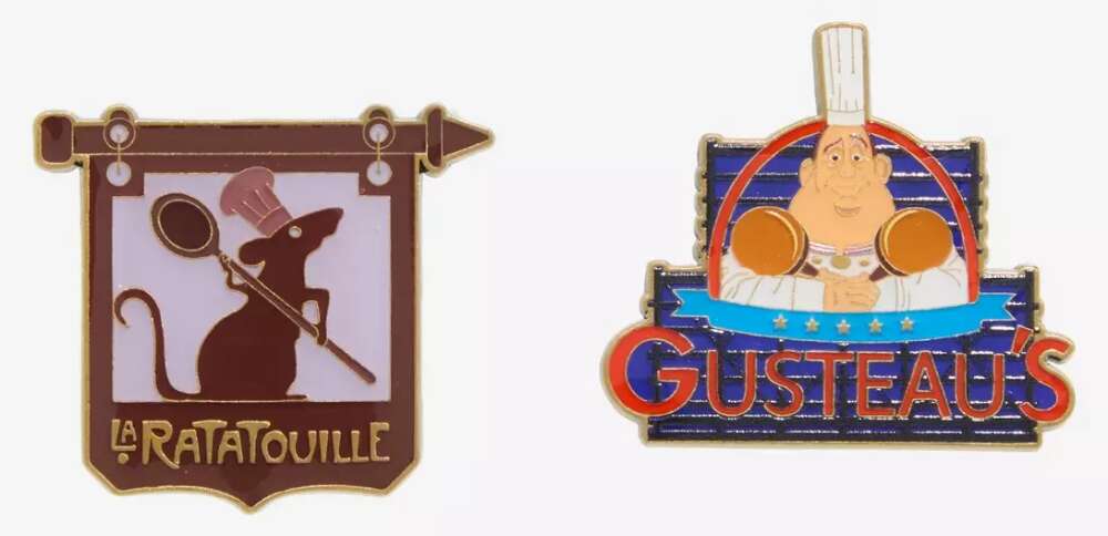 101277 - Ratatouille Sign Set - Hot Topic - Pixar - Loungefly Disney Pin
