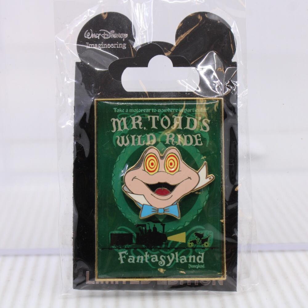 101802 - Mr. Toad's Wild Ride - Disneyland Attraction Posters - Walt Disney Imagineering Disney Pin