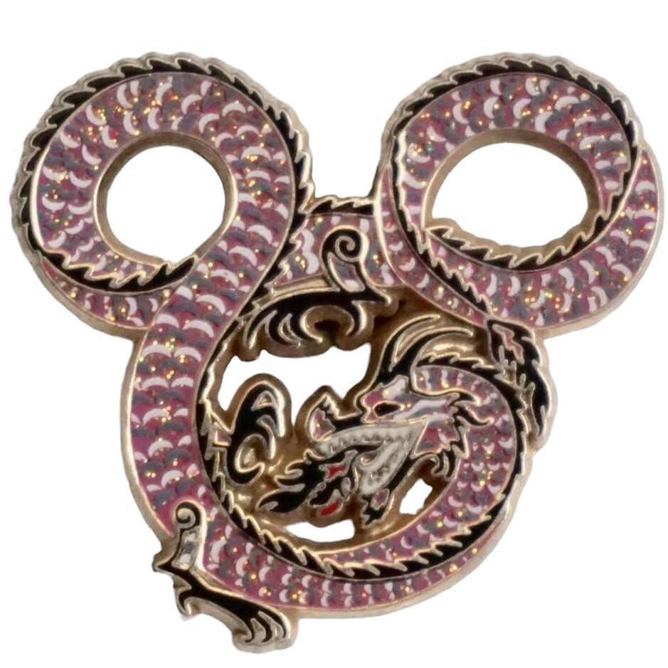 101877 - Purple Glitter - Fire Breathing Dragons - Mickey Icons - Walt ...