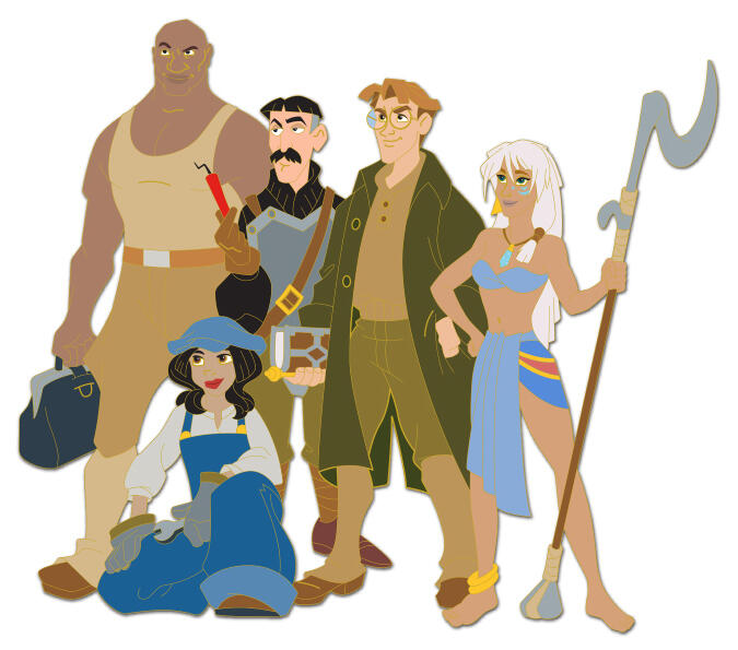 Princess Kida Nedakh tagged Disney Trading Pins - Page 1 | Pin & Pop