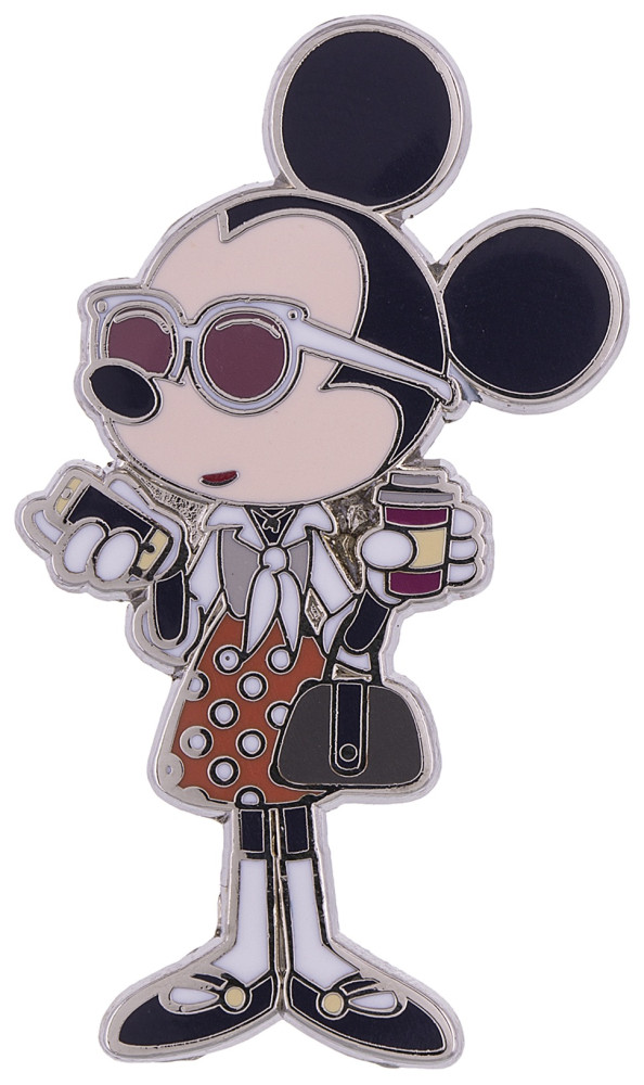 10413 - Dapper Mickey and Minnie Set - Minnie with Phone and Coffee Cup ...
