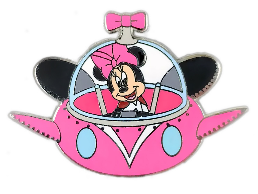 10759 - Minnie Mouse - Characters Flying UFOs - Hong Kong Disneyland ...