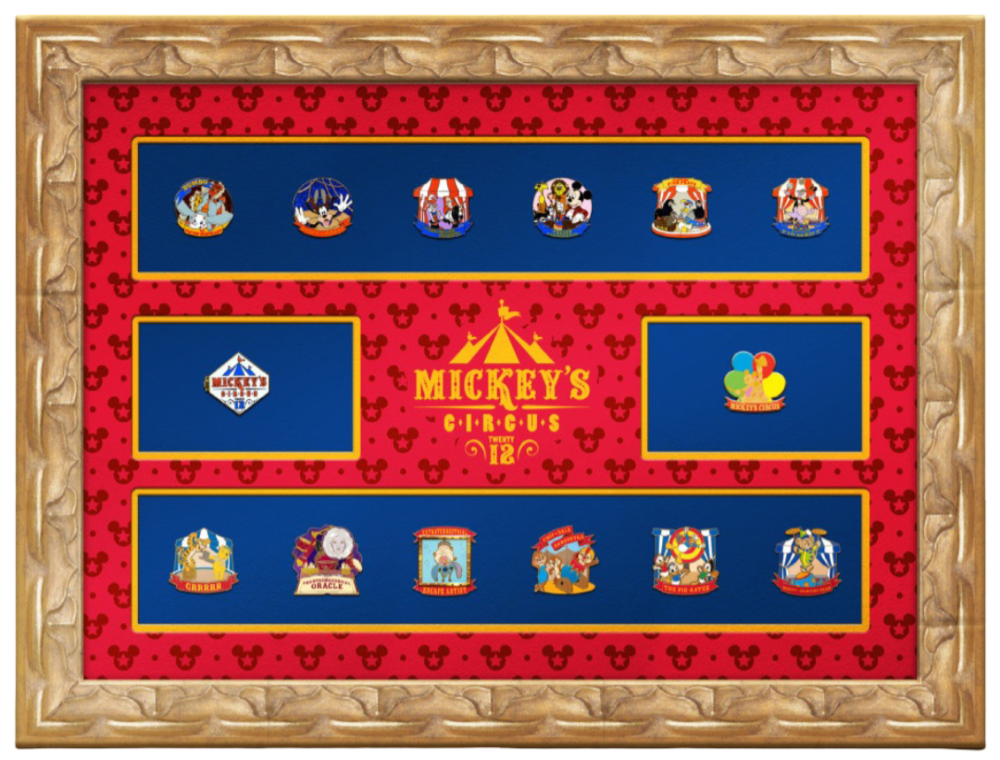 107669 - Mickey's Circus Super Framed Set — Full Set - Walt Disney ...