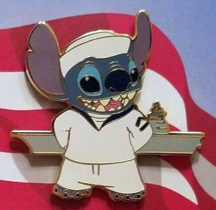 11805 - U.S. Navy Sailor - Stitch Patriotic Set - Disney Store US ...