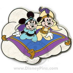 11919 - Jasmine and Aladdin - Mickey and Minnie as Disney Couples