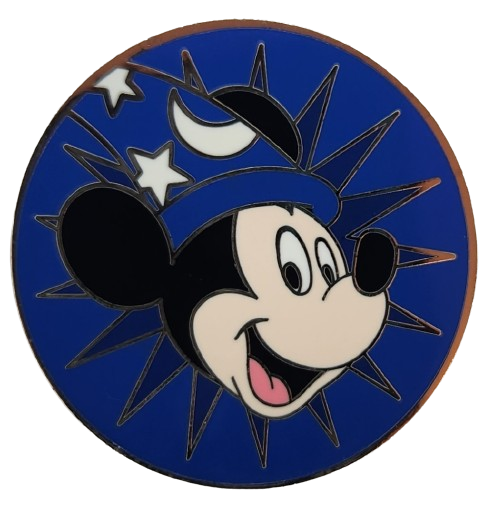 1198 - Sorcerer Mickey - Magical Mystery Pins Series 6 - Starbursts