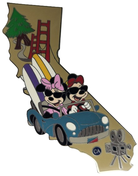 12202 - California - The American Adventure Map Puzzle Mystery Collection