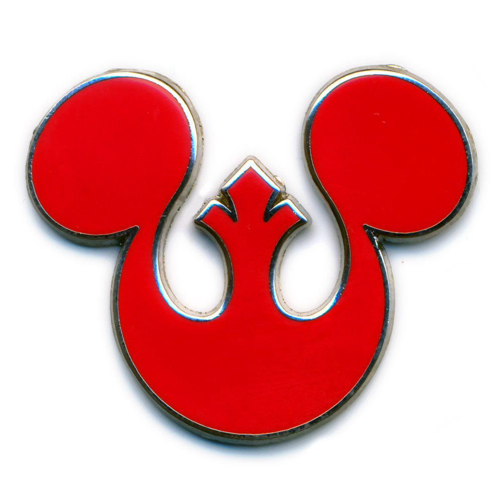8312 - Rebel Alliance Seal - Star Wars - Mickey Mouse Icon - Walt ...