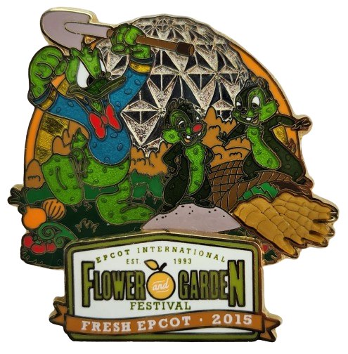 14490 - Donald Duck, Chip and Dale - Epcot International Flower ...