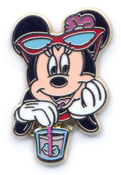 15008 - Minnie Mouse with Drink ONLY - Caribbean Beach Under ...