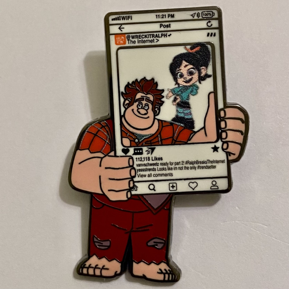 15597 - Ralph Breaks the Internet - VIP Pin #74 - Disney Movie Club ...