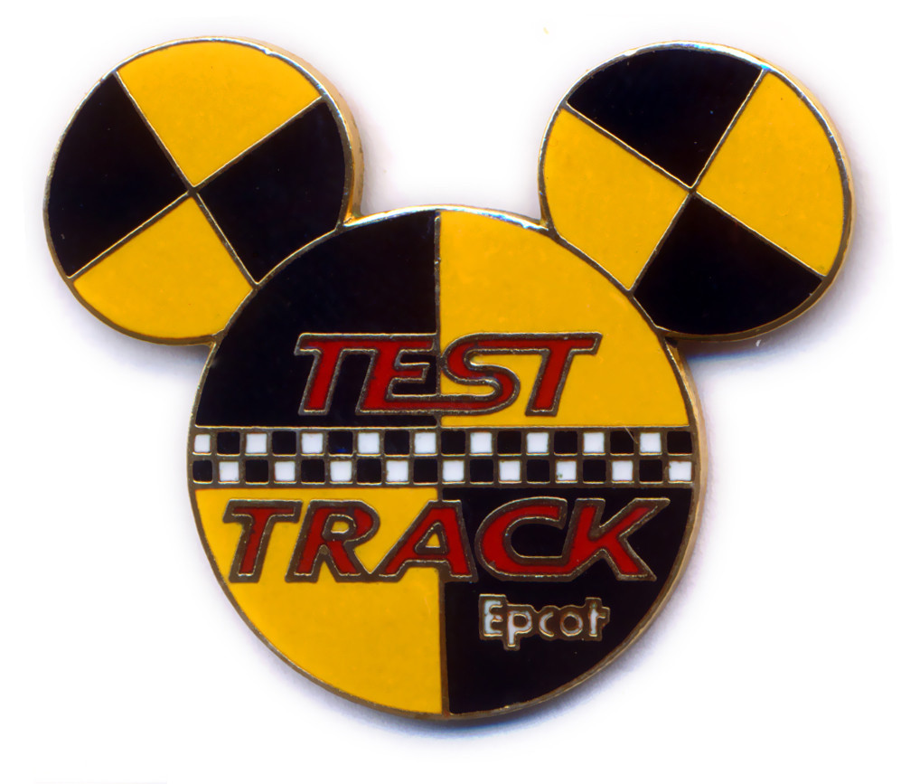 16755 - Epcot Test Track Mickey Icon - Test Track - Walt Disney World ...