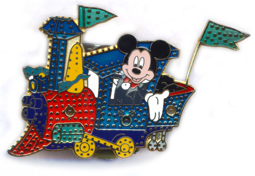 17691 - Mickey in Train - Main Street Electrical Parade - Walt Disney ...