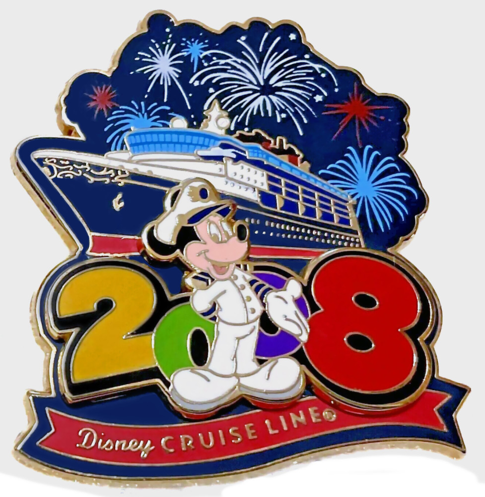 18129 - Mickey Mouse Cruise Line Logo 2008 - Disney Cruise Line ...