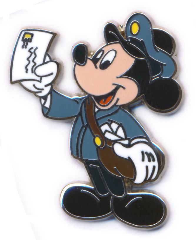 20461 - Mailman / Postman - Mickey Mouse Professions Mystery Collection