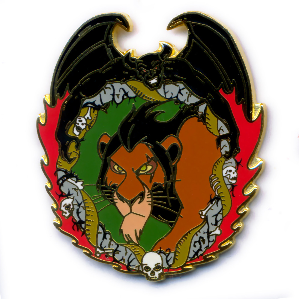 2135 - Scar #7 - Walt Disney 100th Year: Villain Skeleton Frame Series ...