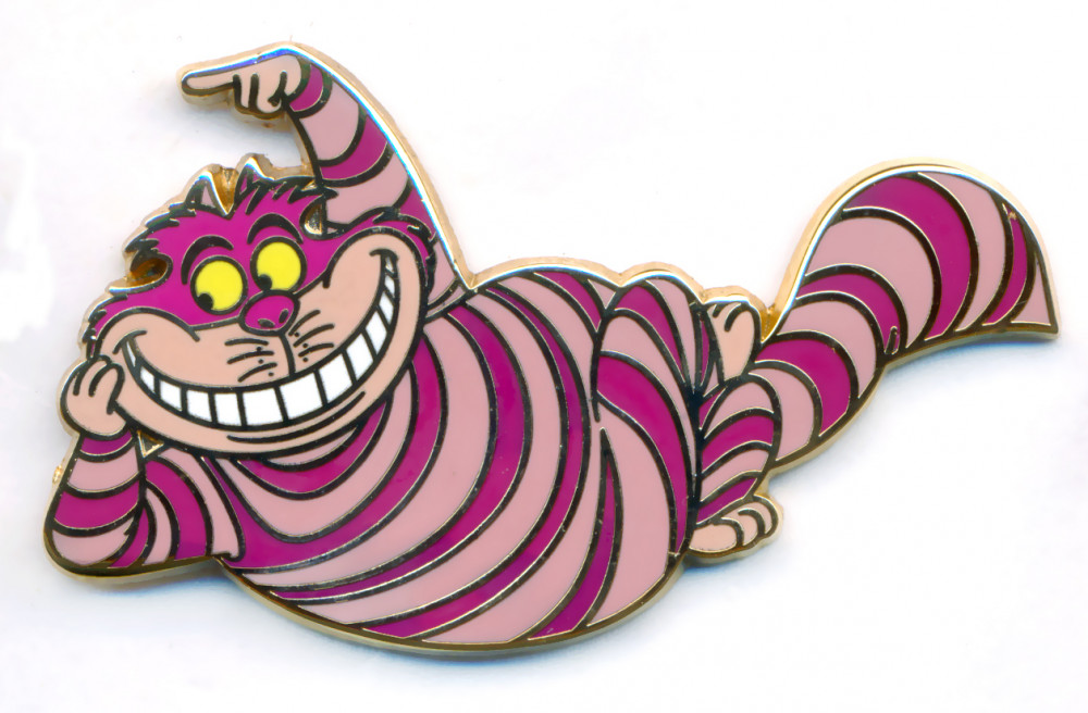 213 - Cheshire Cat Pointing to Left - DLP Cats and Dogs Series ...