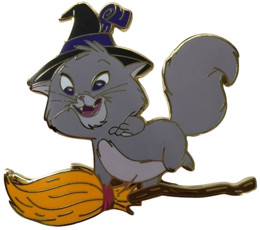 22339 - Cat Yzma - Witch Cats on Brooms Collection - Disney Studio ...