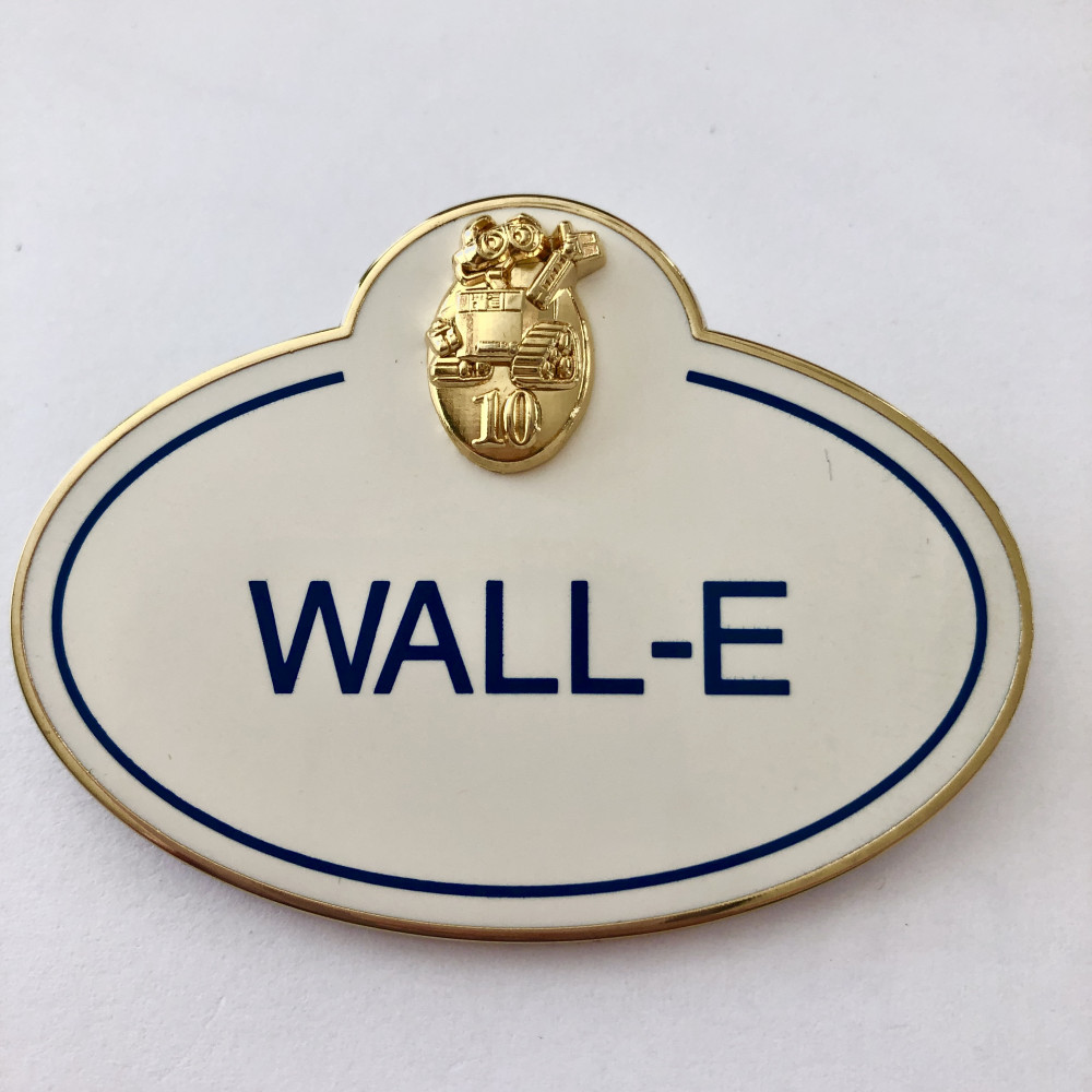 22367 - Wall-E 10th - DEC - Cast Member Anniversary Name Tags - Disney ...