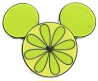 23094 - Lime - WDW Hidden Mickey Series 2008: Fruit Mickey Icons - Walt ...
