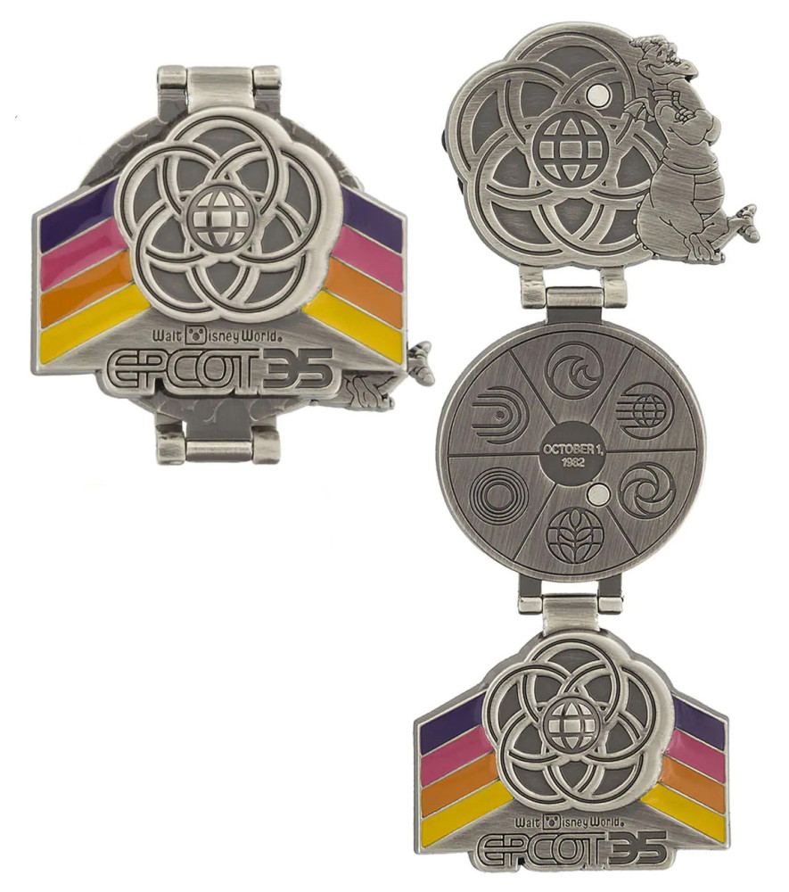 23308 - Figment with Epcot Logos - Epcot 35th Anniversary - Walt Disney ...