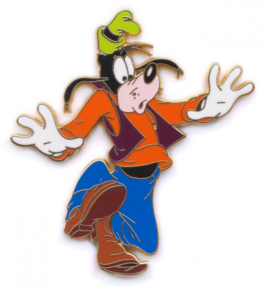 23686 - Goofy - Journey Through Time Pin Event 2003 - The Present Map ...