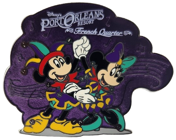 24846 - Jester Mickey & Minnie - Disney's Port Orleans French Quarter ...