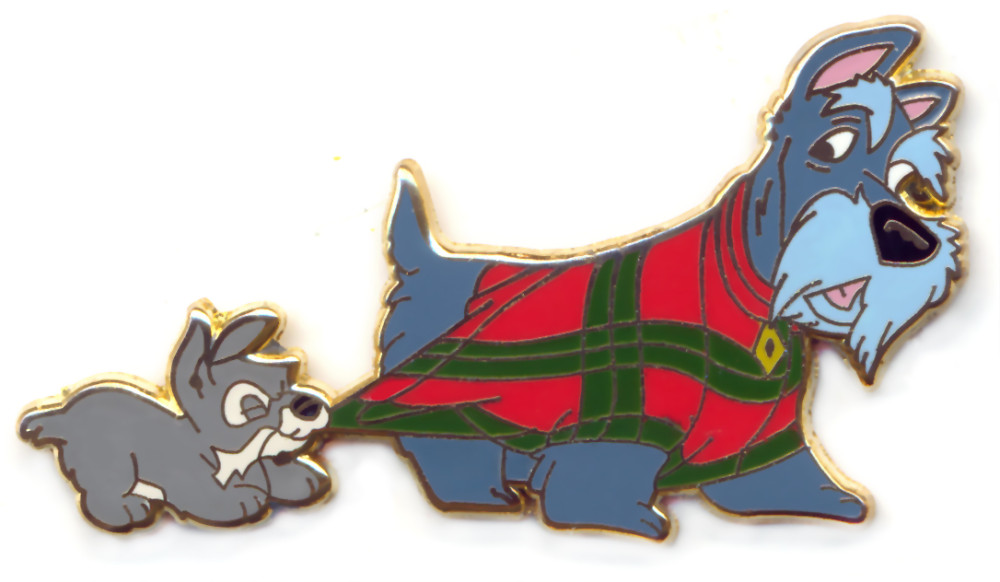 25987 - Scamp (puppy) and Jock - Lady and The Tramp Booster