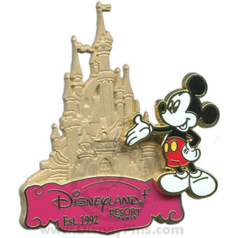 26331 - Disneyland Paris - Gold Card Collection - Golden Castles