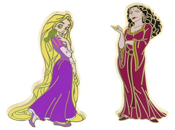 2648 - Mother Gothel and Rapunzel Pin Set - Tangled
