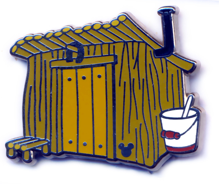 26696 - Stick House - 2019 Hidden Mickey - Three Little Pigs ...