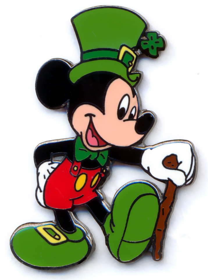 29167 - 2001 - Leprechaun Mickey Mouse - St. Patrick's Day - Disneyland ...
