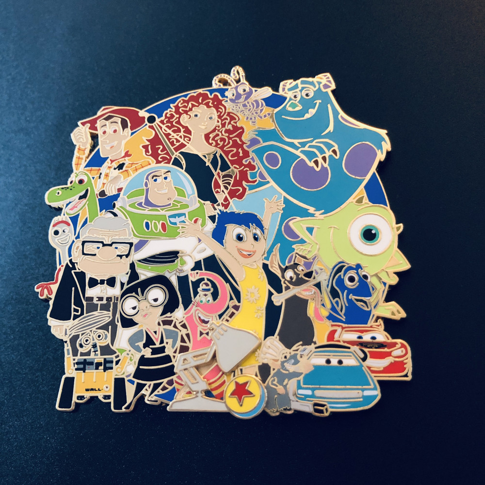 29486 - Pixar Characters - DEC Character Clusters - Disney Employee ...