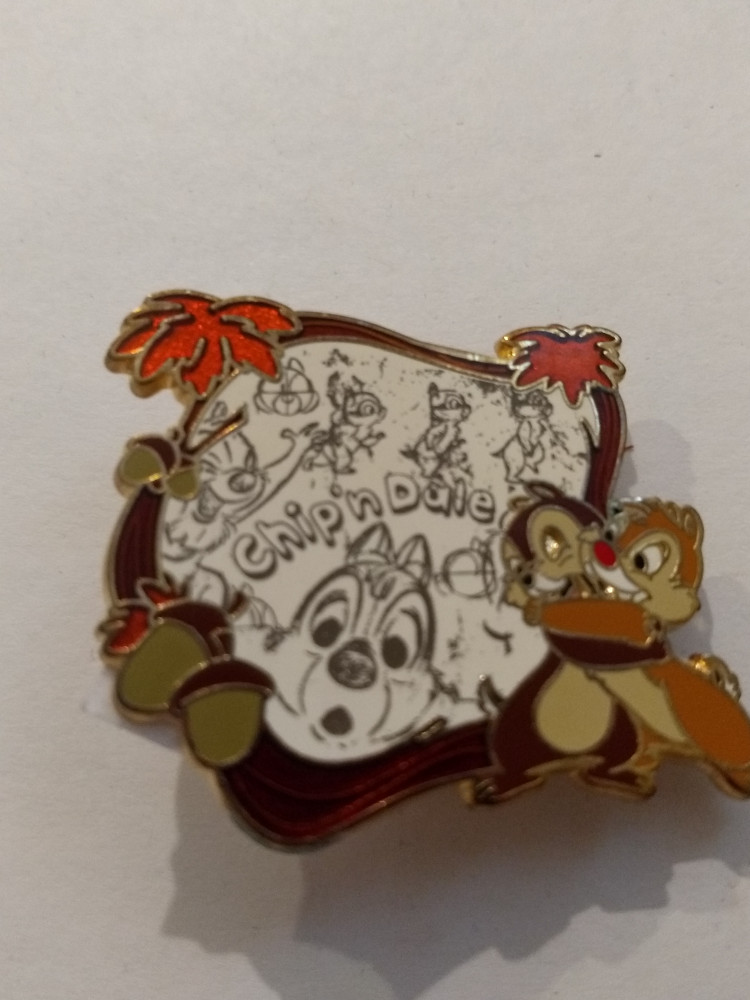 Chip & Dale - Disney Store - Disney Animation Limited Edition Pin Set ...