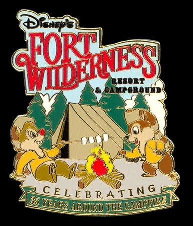 31295 - 35 Years Around the Campfire - Chip & Dale - Fort Wilderness ...