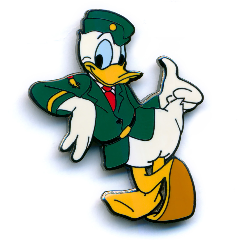 33082 - Donald Duck and Coin - Donald Duck ONLY - Army Series ...