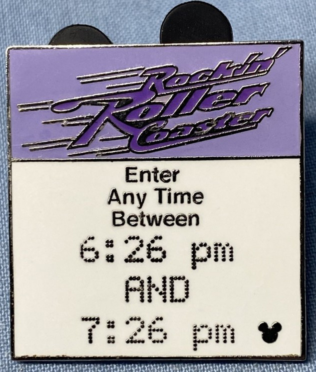 33553 - WDW - Cast Lanyard Collection 4 - Disney's FastPass - Rock 'n ...