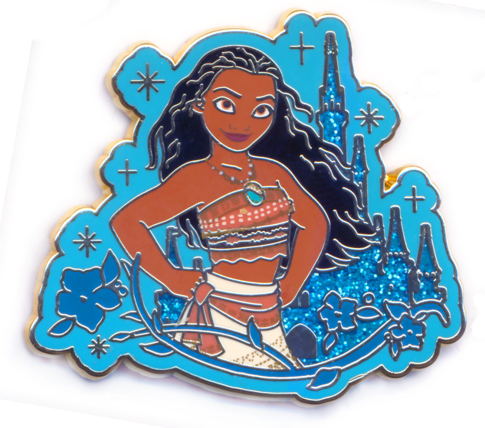 34547 - Moana - Princesses with Glitter Castle Collection