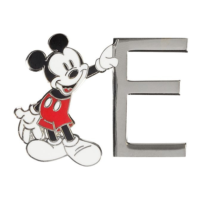 34776 - Mickey Mouse 'E' Letter Pin - Disneyland Paris Letter ...